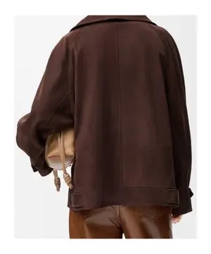 Loewe Bow Jacket - Brown