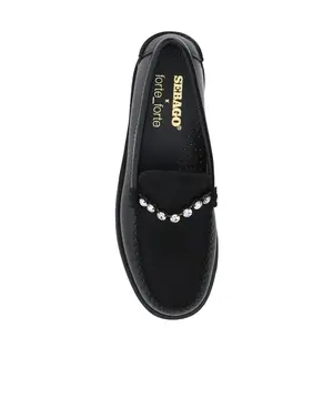 FORTE_FORTE Round Head Loafer Shoes