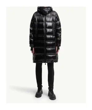 Moncler Rochelairs Hooded Long Down Jacket