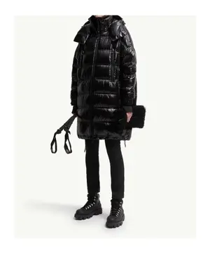 Moncler Rochelairs Hooded Long Down Jacket