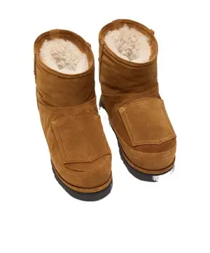 Acne Studios Shearling-lined Leather Boots