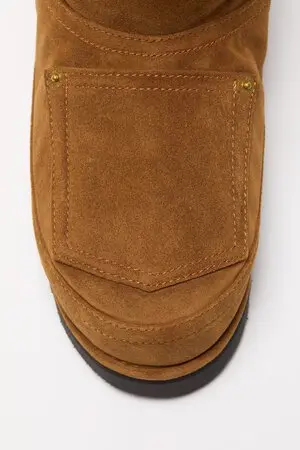 Acne Studios Shearling-lined Leather Boots