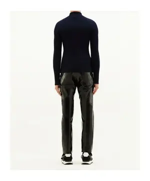 COURREGES Rib-knit Mock-neck Jumper