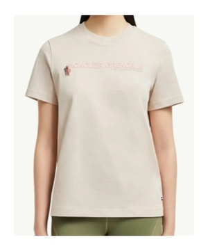 Moncler Logo Embroidered Crewneck T-shirt