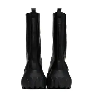 Rick Owens Mid-calf Leather Boots