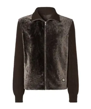 Fendi Wool And Shearling Blouson