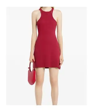COURREGES Courrèges Racerback Sleeveless Mini Dress