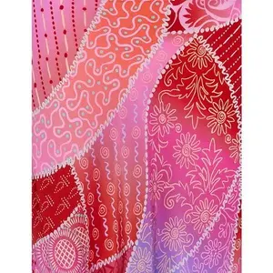 Rixo Halter Neck Maxi Dress With Detachable Scarf