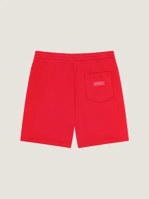 Givenchy Bermuda Shorts In Fleece With Paris Gros Grain