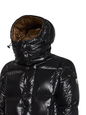 Moncler Parana Hooded Short Down Jacket