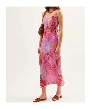 Rixo Printed Slip Dress