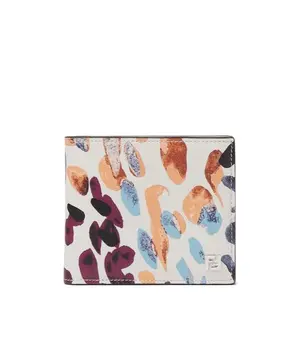 Fendi Printed-leather Squared Wallet - Multi-color