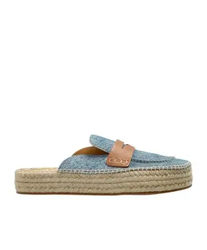 J.W.ANDERSON Round Head Muller Shoes - Blue