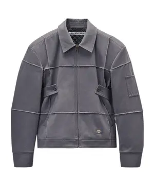 Alexander Wang Cotton-blend Drill Jacket With Belt