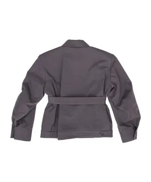 Alexander Wang Cotton-blend Drill Jacket With Belt