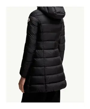 Moncler Gie Hooded Long Down Jacket