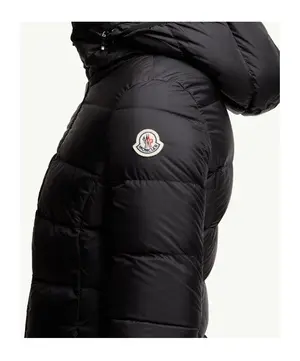 Moncler Gie Hooded Long Down Jacket