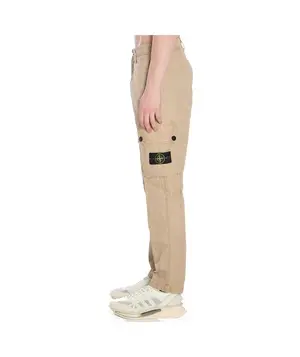 Stone Island Brushed Old Effect Slim Fit Cargo Trousers