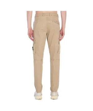 Stone Island Brushed Old Effect Slim Fit Cargo Trousers