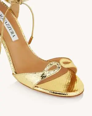 AQUAZZURA Tessa Ankle Tie Sandals