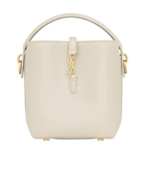 Saint Laurent Le 37 Mini Tote Bag - White Wine