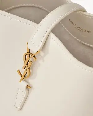 Saint Laurent Le 37 Mini Tote Bag - White Wine