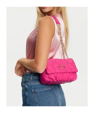 Moschino Puffy Heart Chain Shoulder Bag