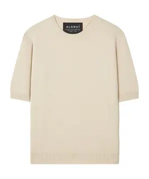 Alanui Ribbed Round Neck T-shirt
