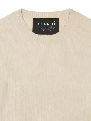 Alanui Ribbed Round Neck T-shirt