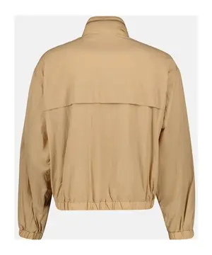 AMI Paris Logo Printed Zipped Bomber Jacket