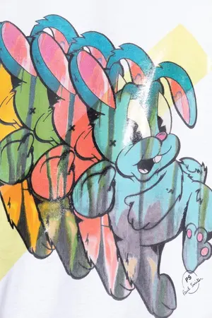 Paul Smith Bunny Repeat Printed Crewneck T-shirt