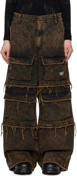 MISBHV Ibiza Oversize Wide-leg Cargo Jeans