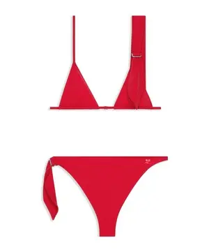 COURREGES Scarf Bikini Set - Ruby Colour