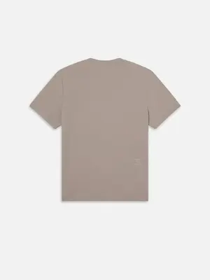 FRAME Duo Fold Tee In Storm Grey