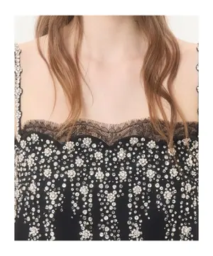 Valentino Garavani Suspender Dress