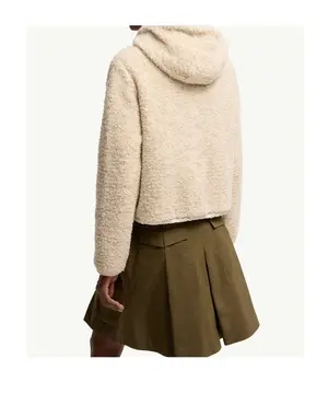 Moncler Teddy Padded Zip-up Hoodie