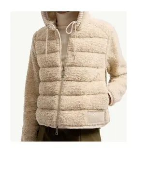 Moncler Teddy Padded Zip-up Hoodie