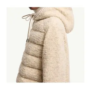 Moncler Teddy Padded Zip-up Hoodie