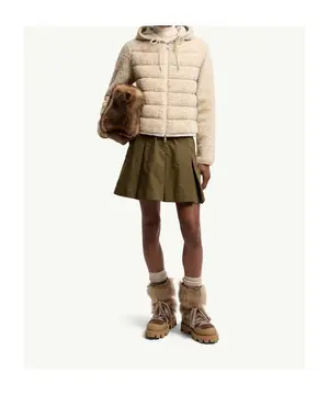 Moncler Teddy Padded Zip-up Hoodie