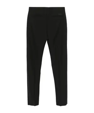 Versace Logo-patch Tailored Trousers