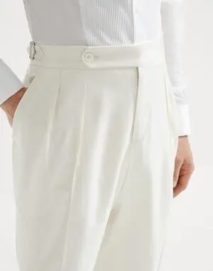 Brunello Cucinelli Pleat-detail Tuxedo Trousers
