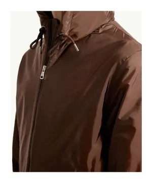 Moncler Grimpeurs Hooded Windbreaker - Brown