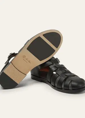 Loro Piana Maxime Fisherman Sandals