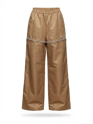 AREA Crystal Slit Track Pants