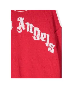 Palm Angels Logo-embroidered Sweater