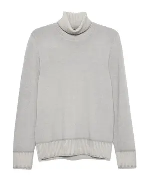 DRUMOHR High Collar Sweater - Grey