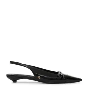 ANINE BING Zoey Slingback Pumps - Black