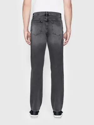 FRAME Mid-waist Straight Leg Jeans