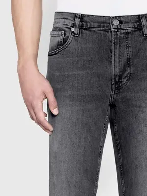 FRAME Mid-waist Straight Leg Jeans