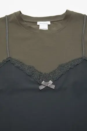 Acne Studios Layered Lace T-shirt